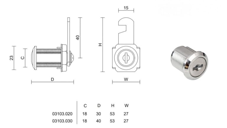 Khóa Tủ Cốp VICKINI – Sự Lựa Chọn Tốt Cho Tủ Cốp An Toàn